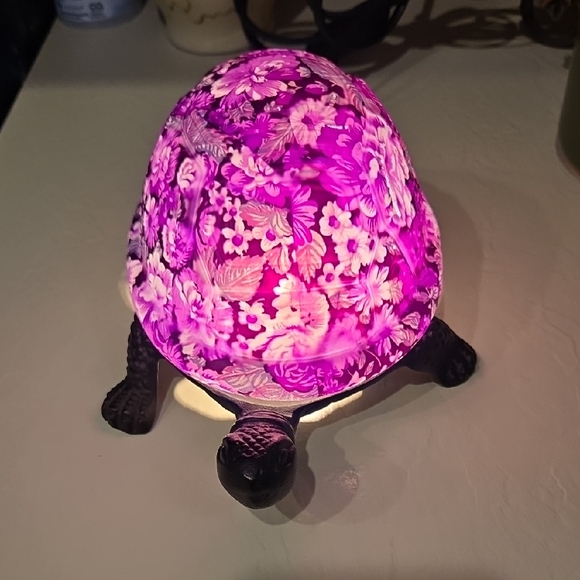 Accents | Beautiful Purple Turtle Lamp | Poshmark